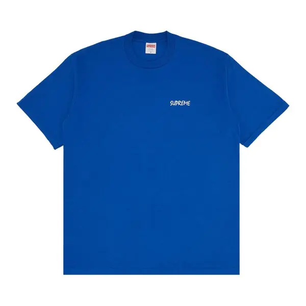 Supreme Black Cat Tee 'royal - Blue