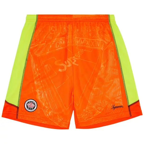 Supreme Jacquard Soccer Short - Orange