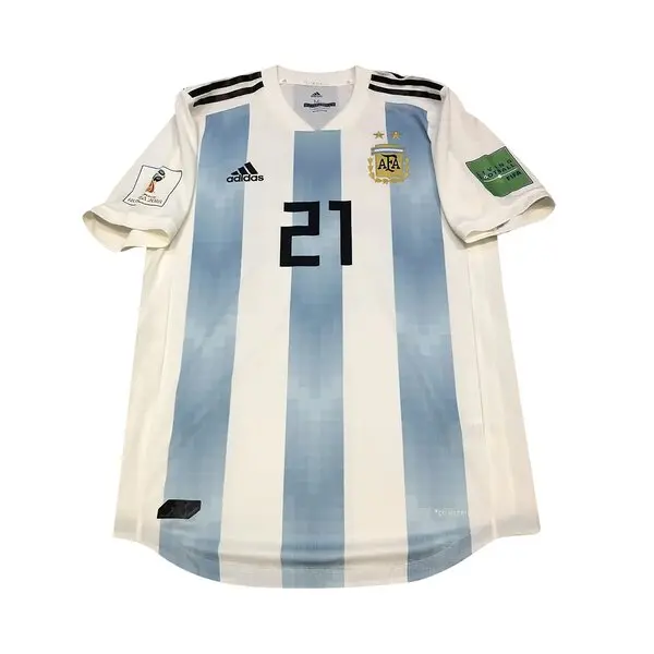 Adidas Argentine World Cup Dybala #21 Player Jersey