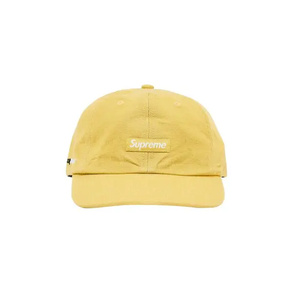 Supreme Cordura Denim Small Box 6-panel Cap - Yellow