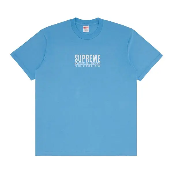 Supreme Paris Tee 'bright - Blue