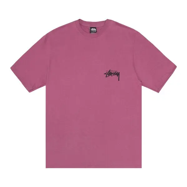 StÜssy Cherries Tee 'berry - Pink