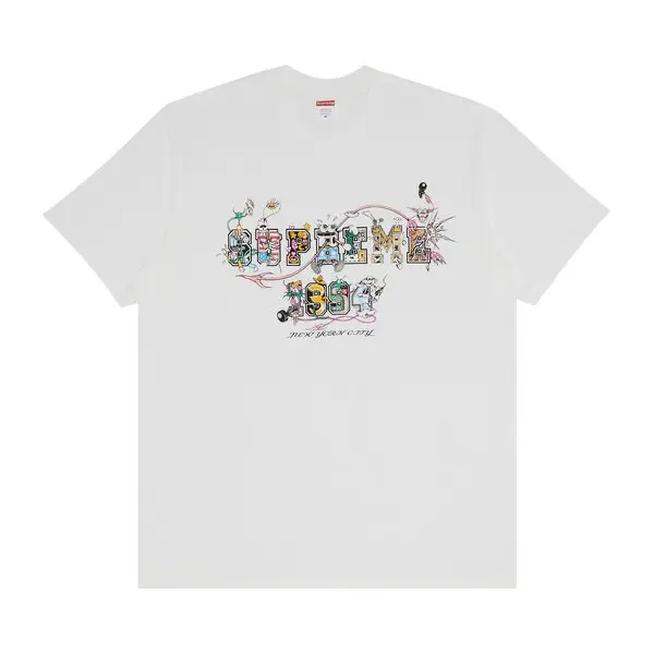 Supreme Varsity Tee - White