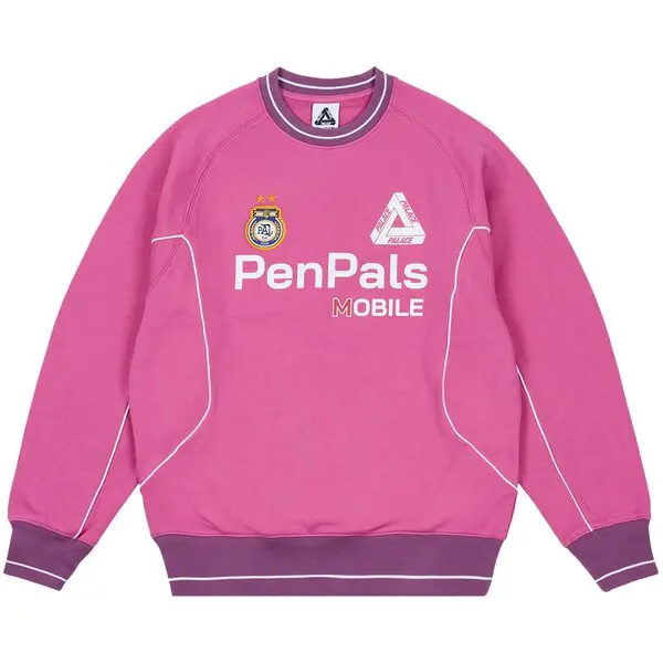 PALACE Pen Pals Crew - Pink
