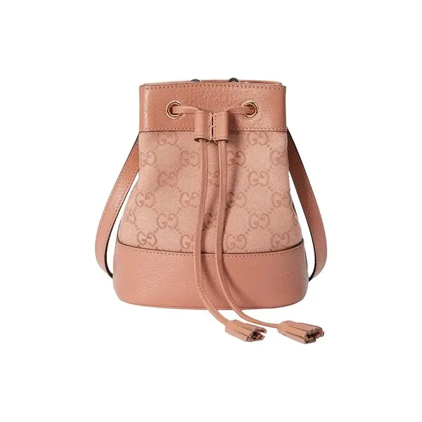 Gucci Ophidia Gg Mini Bucket Bag - Pink