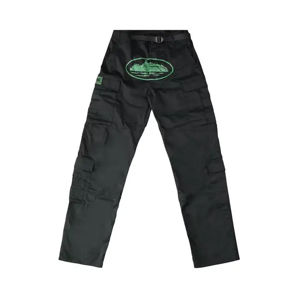 CORTEIZ Mula Guerillaz Cargo Trousers - Black