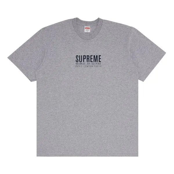Supreme Paris Tee 'heather - Grey