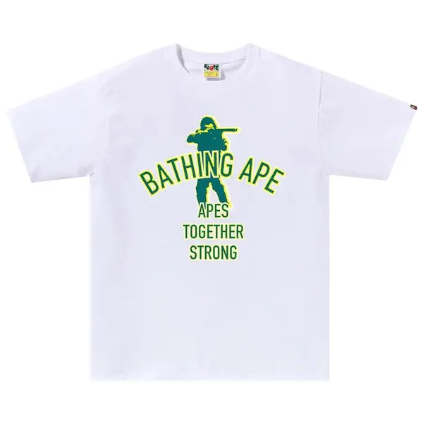 A BATHING APE Soldier Ats Tee - White