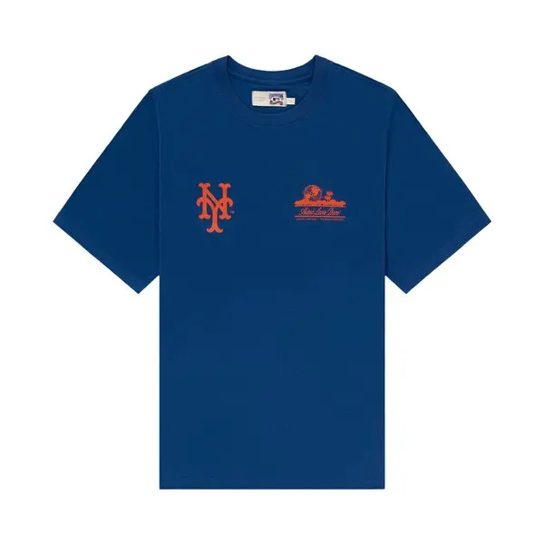 Aimé Leon Dore X New York Mets Unisphere Tee - Blue