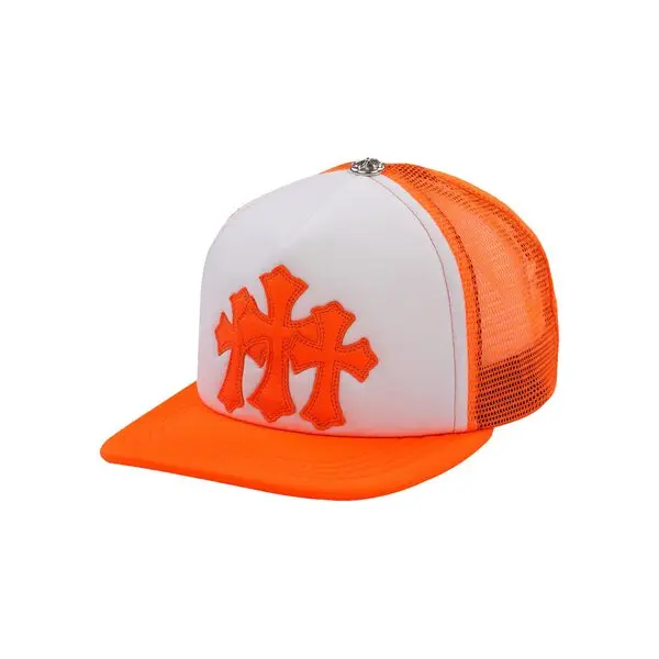 Chrome Hearts Cemetery Trucker Cap - Orange