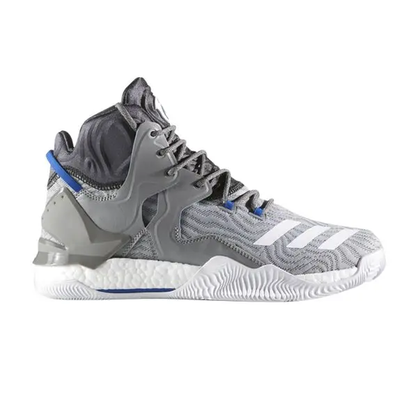 Adidas D Rose Primeknit Sneakers Grey Editorialist