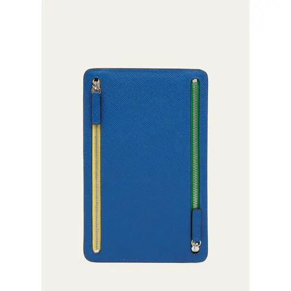 Smythson Panama Multi-zip Currency Case
