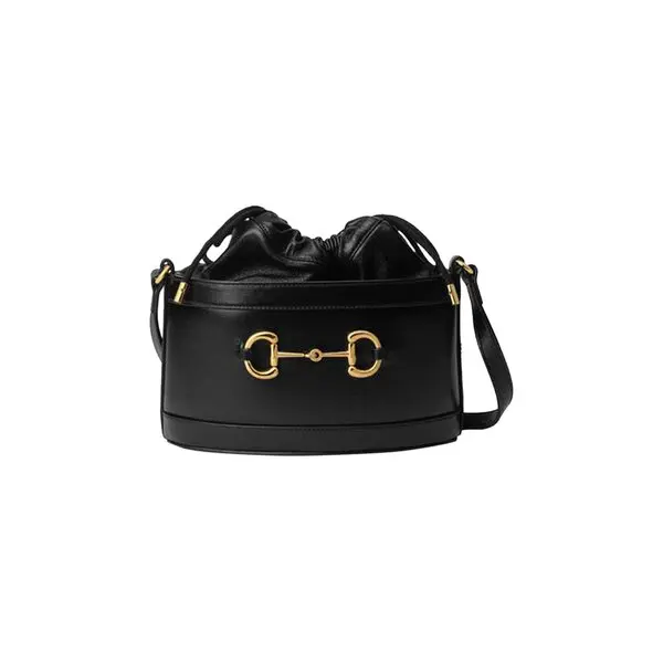 Gucci Horsebit 1955 Bucket Bag - Black