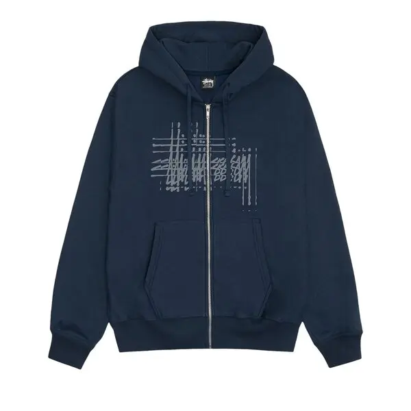 StÜssy Refracted Zip Hoodie