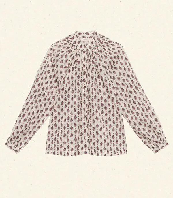 DÔEN Julienne Top - Provencal Paisley