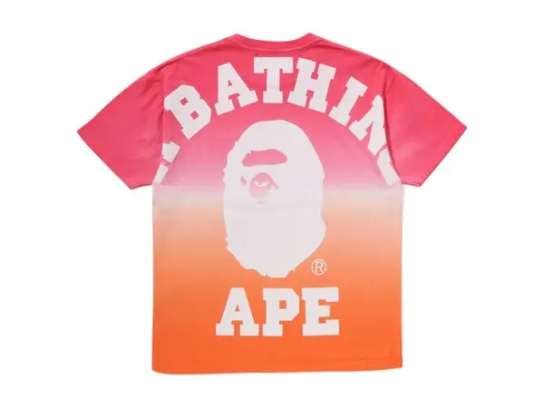 A BATHING APE Oversized Tee Shirt - Pink