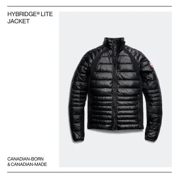 Canada Goose Hybridge Lite Jacket - Black