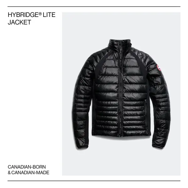 Canada Goose Hybridge Lite Jacket - Black