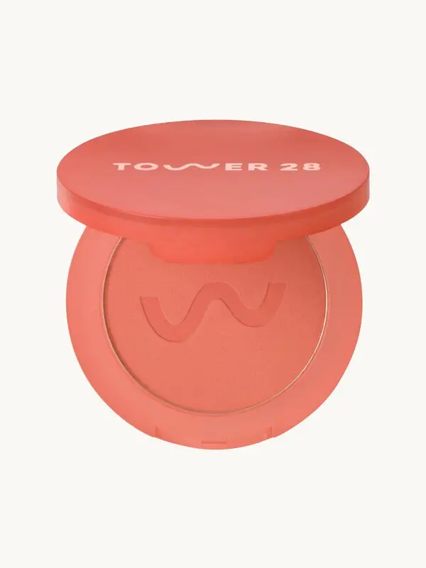 TOWER 28 Getset Blur + Set Matte Powder Blush - Culver Crush