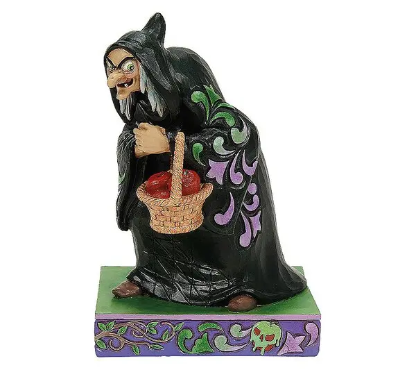 JIM SHORE Disney Traditions Snow White Hag Figu Rine 5'h - One-color
