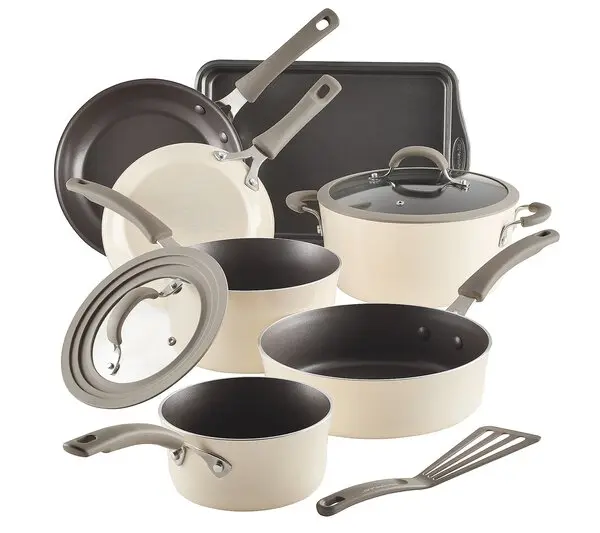 RACHAEL RAY Cook + Create 10-piece Nonstick Coo Kware Set - One-color