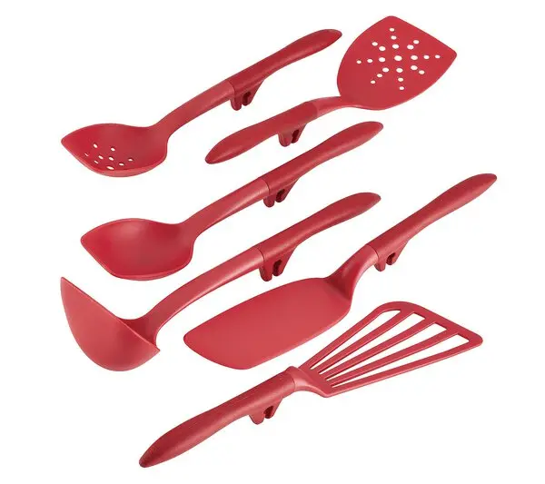 RACHAEL RAY Lazy Tools 6 Piece Kitchen Utensil Et - One-color