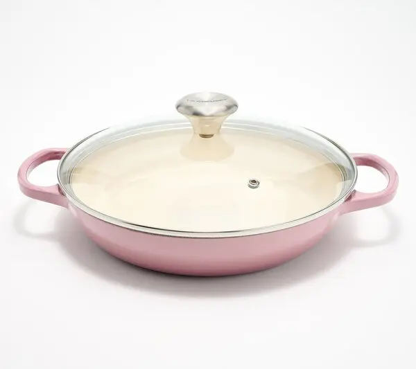 LE CREUSET 2.25-qt Signature Cast Iron Braiser W/ Glass Lid - One-color