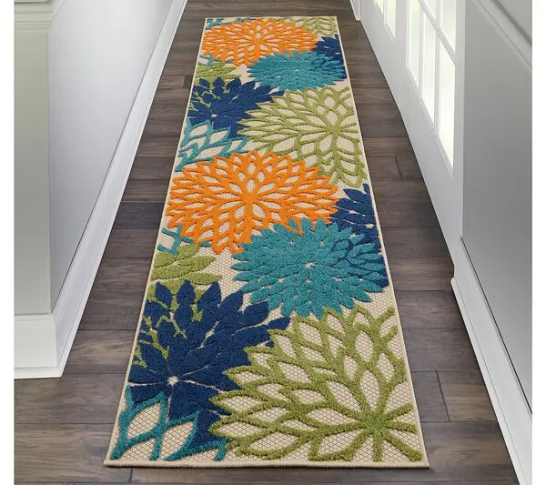 NOURISON HOME Home Aloha 5 2'3' X 12' Rug - One-color