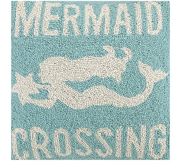THE PILLOW SHOPPE Mermaid Crossing Hook Pillow