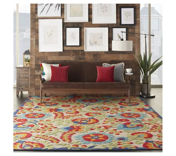 NOURISON HOME Aloha Farmhouse 7' X 10' Rug - One-color