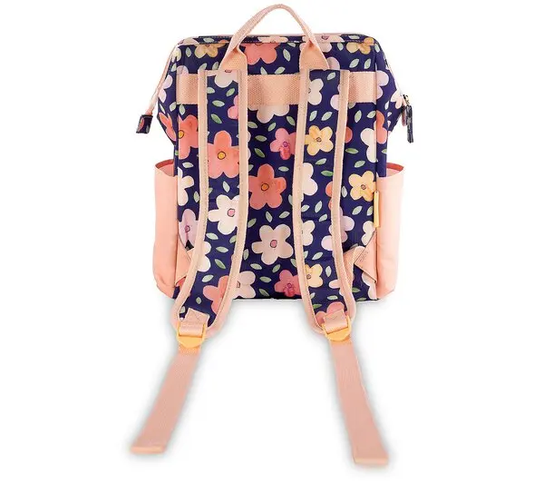 STEEL MILL & CO. Floral Printed Backpack Cooler