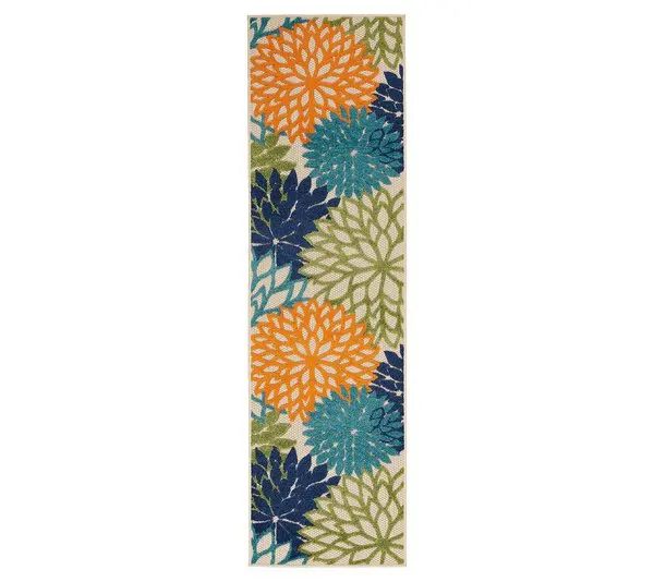 NOURISON HOME Aloha Tropical 2'3' X 8' Rug