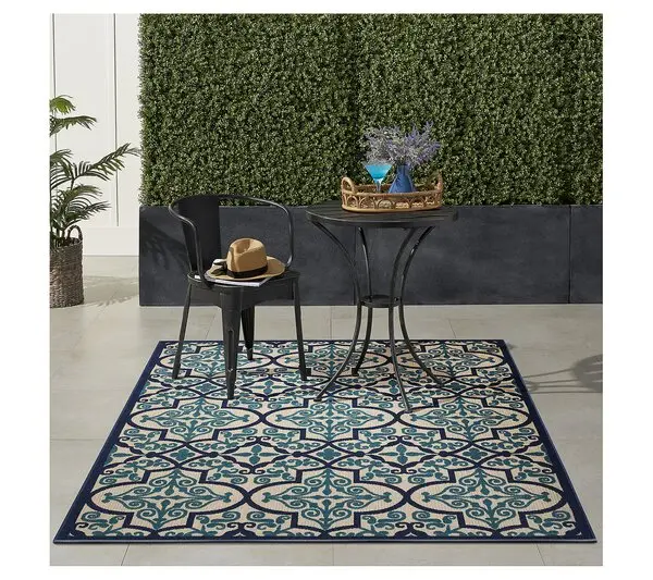NOURISON HOME Aloha Bohemian 5'3' X 7'5' Rug - One-color