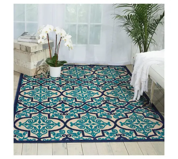 NOURISON HOME Aloha Bohemian 5'3' X 7'5' Rug