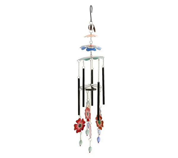 MACKENZIE-CHILDS Flower Power Wind Chime - One-color