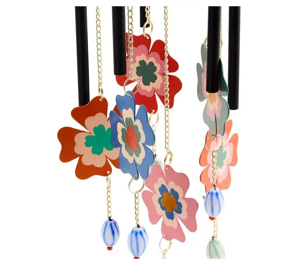MACKENZIE-CHILDS Flower Power Wind Chime