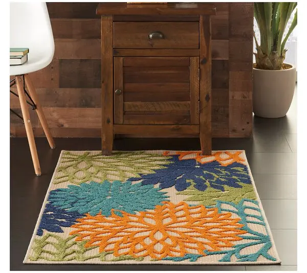 NOURISON HOME Aloha 5 2'8' X 4' Rug - One-color