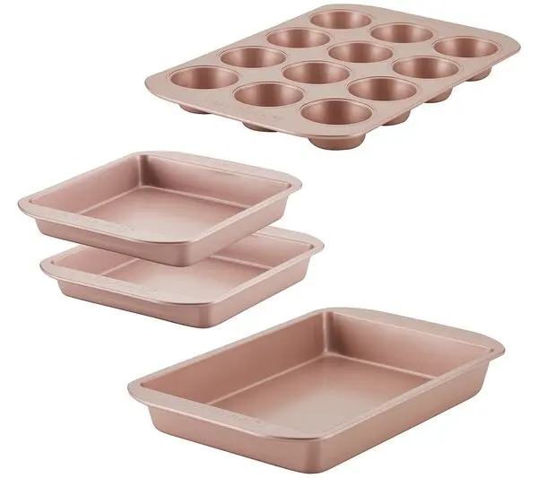 FARBERWARE 4 Pc. Nonstick Bakeware Set - One-color