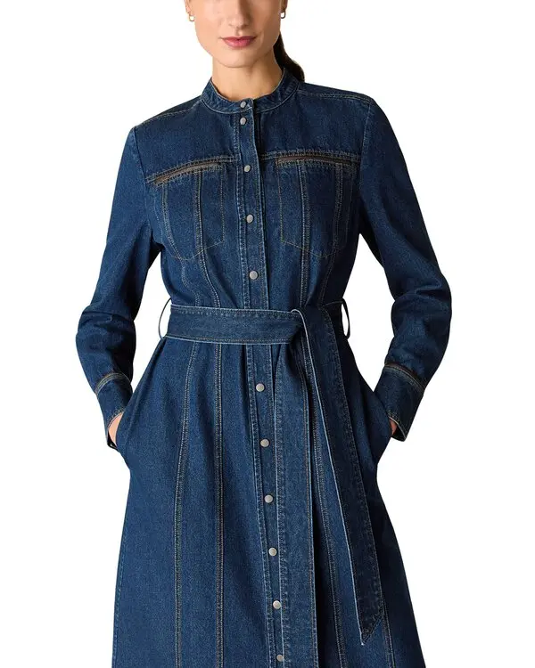 Whistles Myra Midi Dress