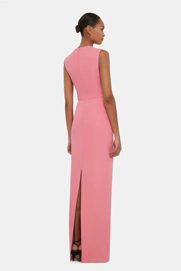 EMILIA WICKSTEAD Juulia Dress In Viscose Sable