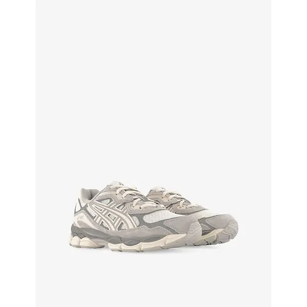 Asics Gel-nyc Mesh Low-top Trainers - Cream Oyster Grey