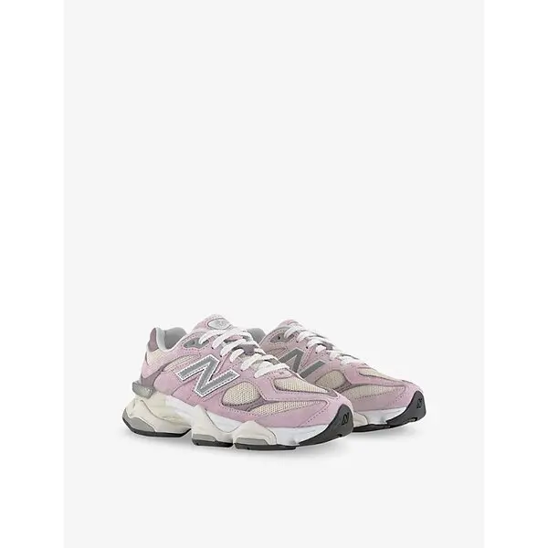 NEW BALANCE 9060 Suede And Mesh Trainers - Rose Sugar