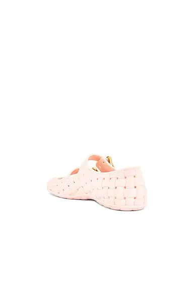 Bottega Veneta Amy Flat Sandals - Rose
