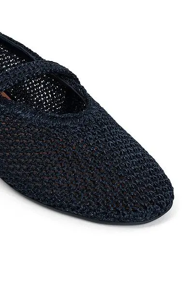 Alaïa Ballet Flat With Buckle Strap