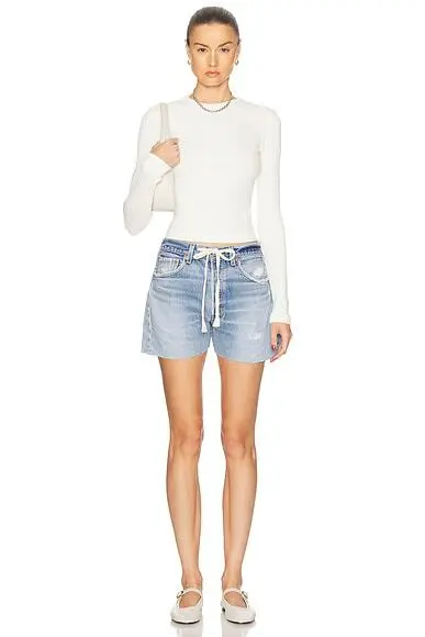 Citizens Of Humanity Pilar Waffle Crewneck - Pashmina
