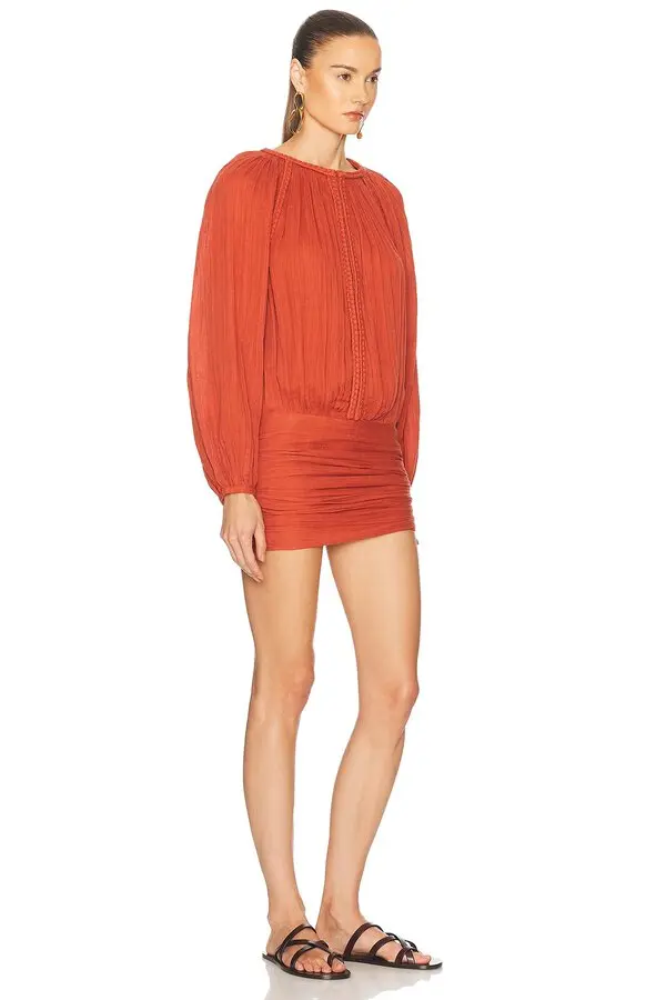 Isabel Marant Jaoni Dress - Burnt Orange