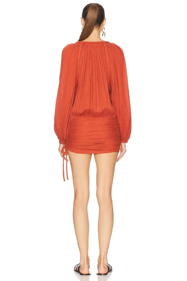 Isabel Marant Jaoni Dress - Burnt Orange