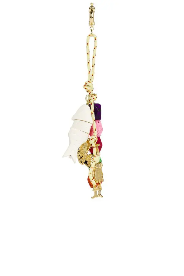 Timeless Pearly Charms Rope Keychain