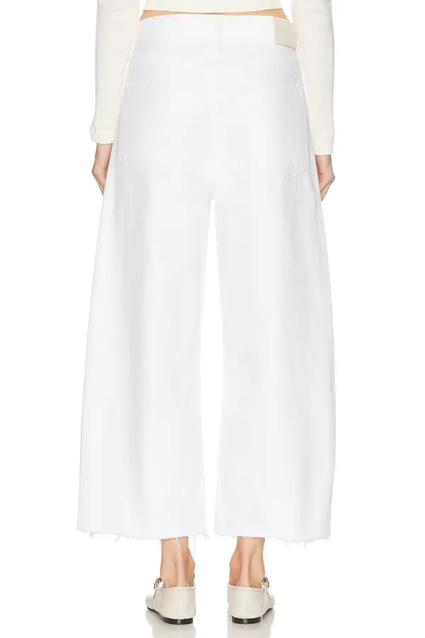 Citizens Of Humanity Ayla Undone Hem Crop Jeans