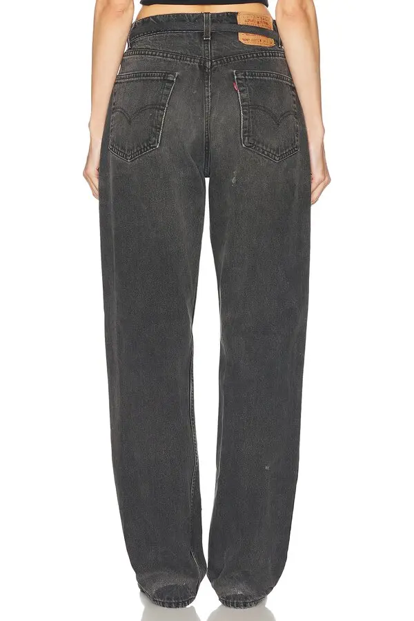 ALIGRACE Vintage Belted Jeans
